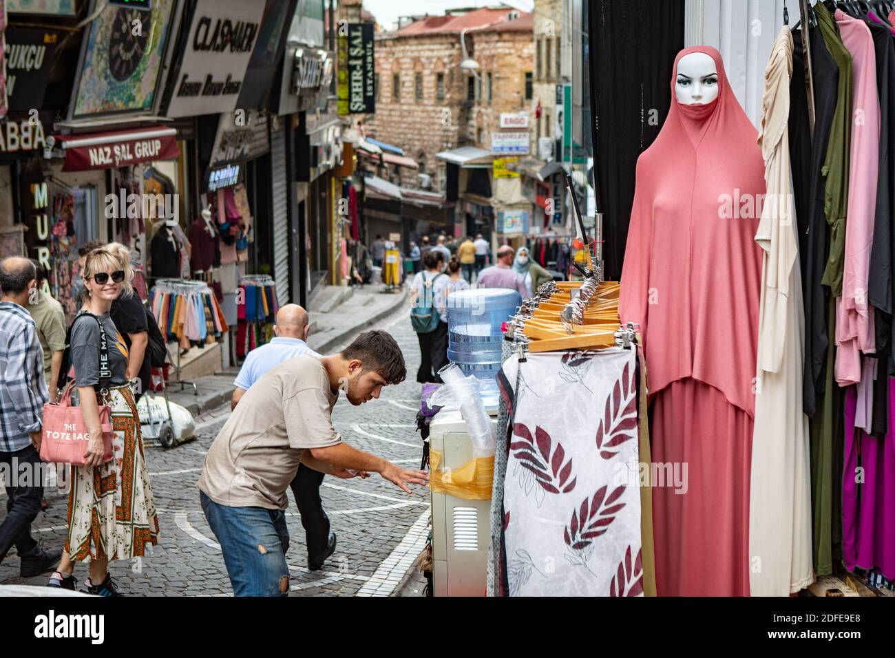 Grand Bazaar in Istanbul as one of the largest and oldest covered ...