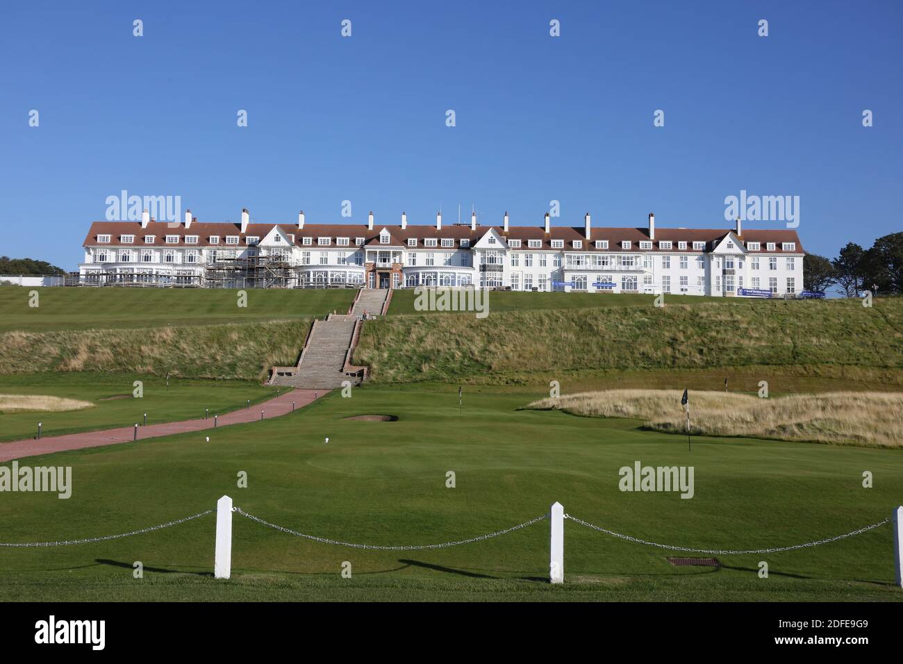 Trump Turnberry Hotel, Ayrshire, Scotland, UK Prior to start of ...