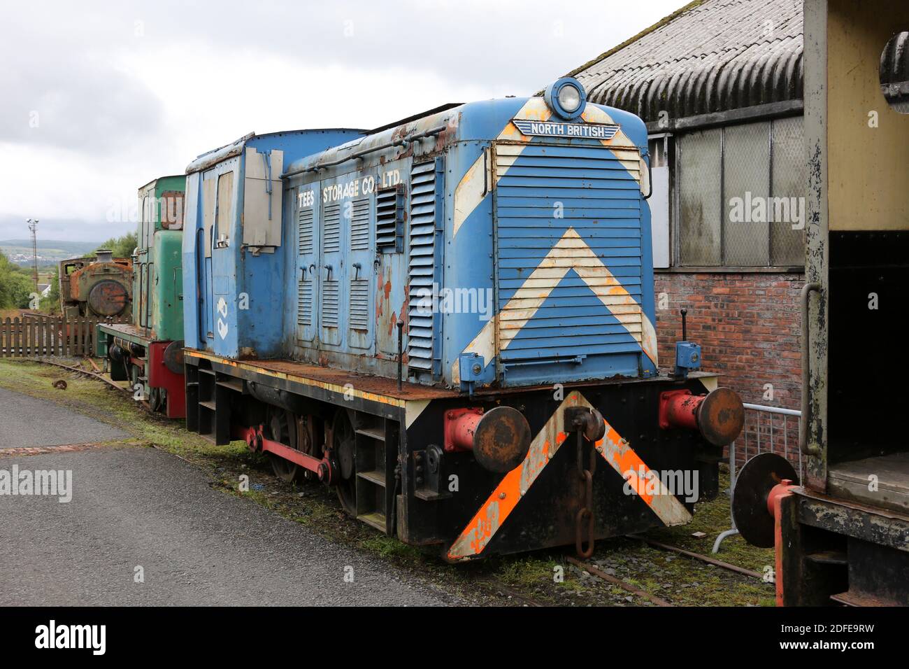 Dunaskin Railway Heritage Centre, Dalmelington, Easy Ayrshire, Scotland ...