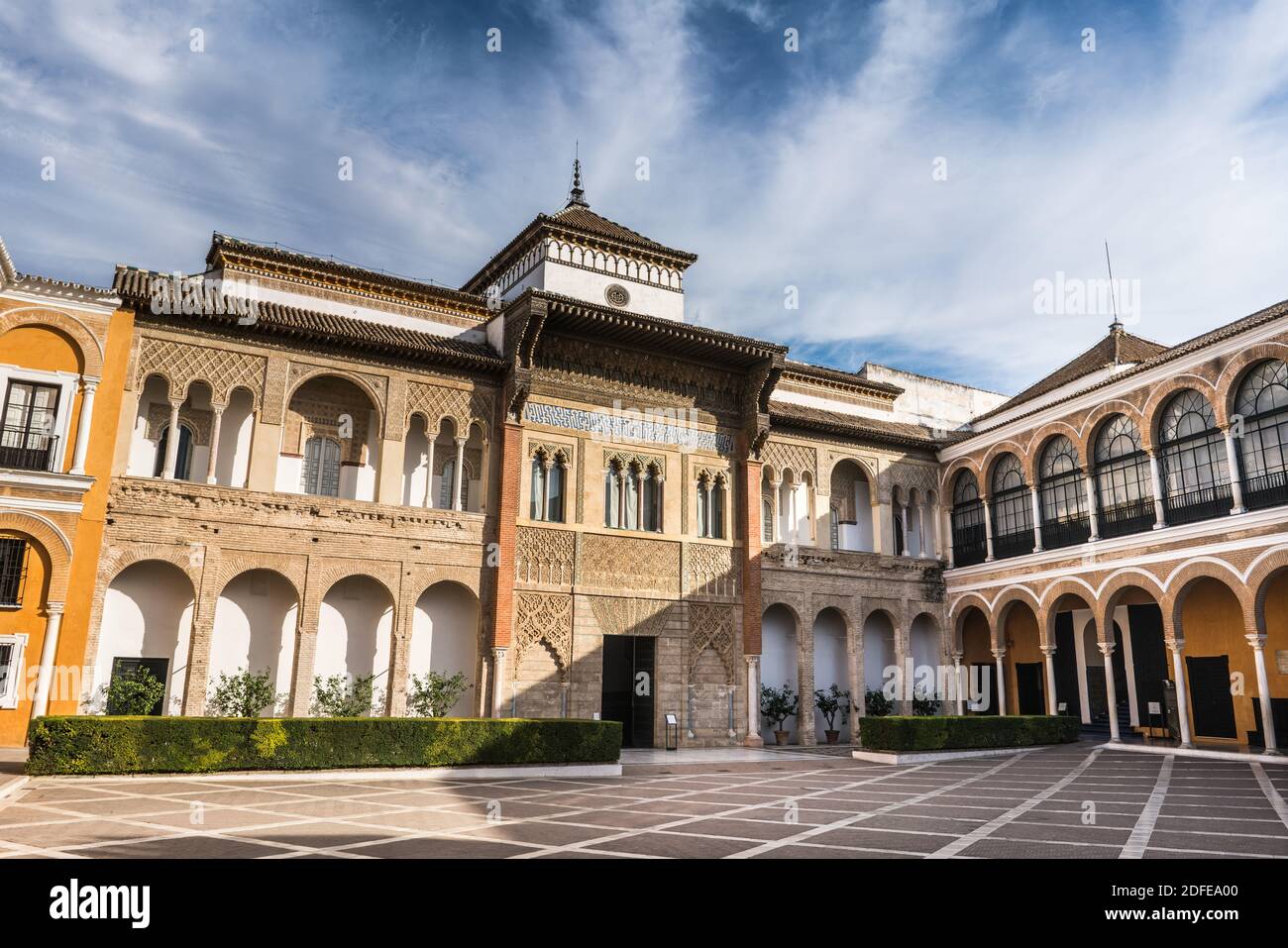 The Royal Alcázars of Seville, Spain, Europe Stock Photo - Alamy