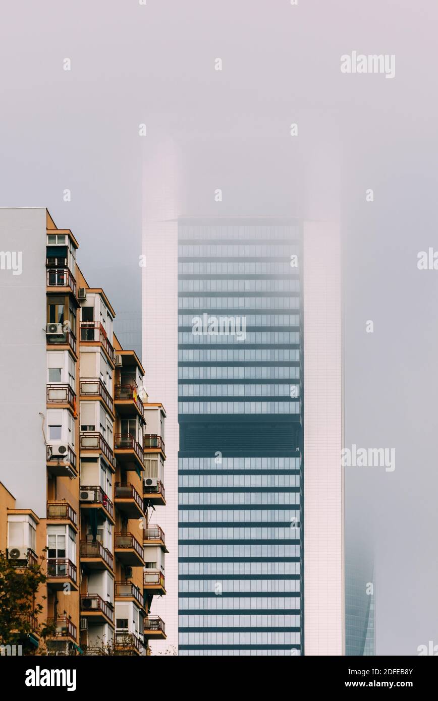 Caja madrid tower hi-res stock photography and images - Alamy