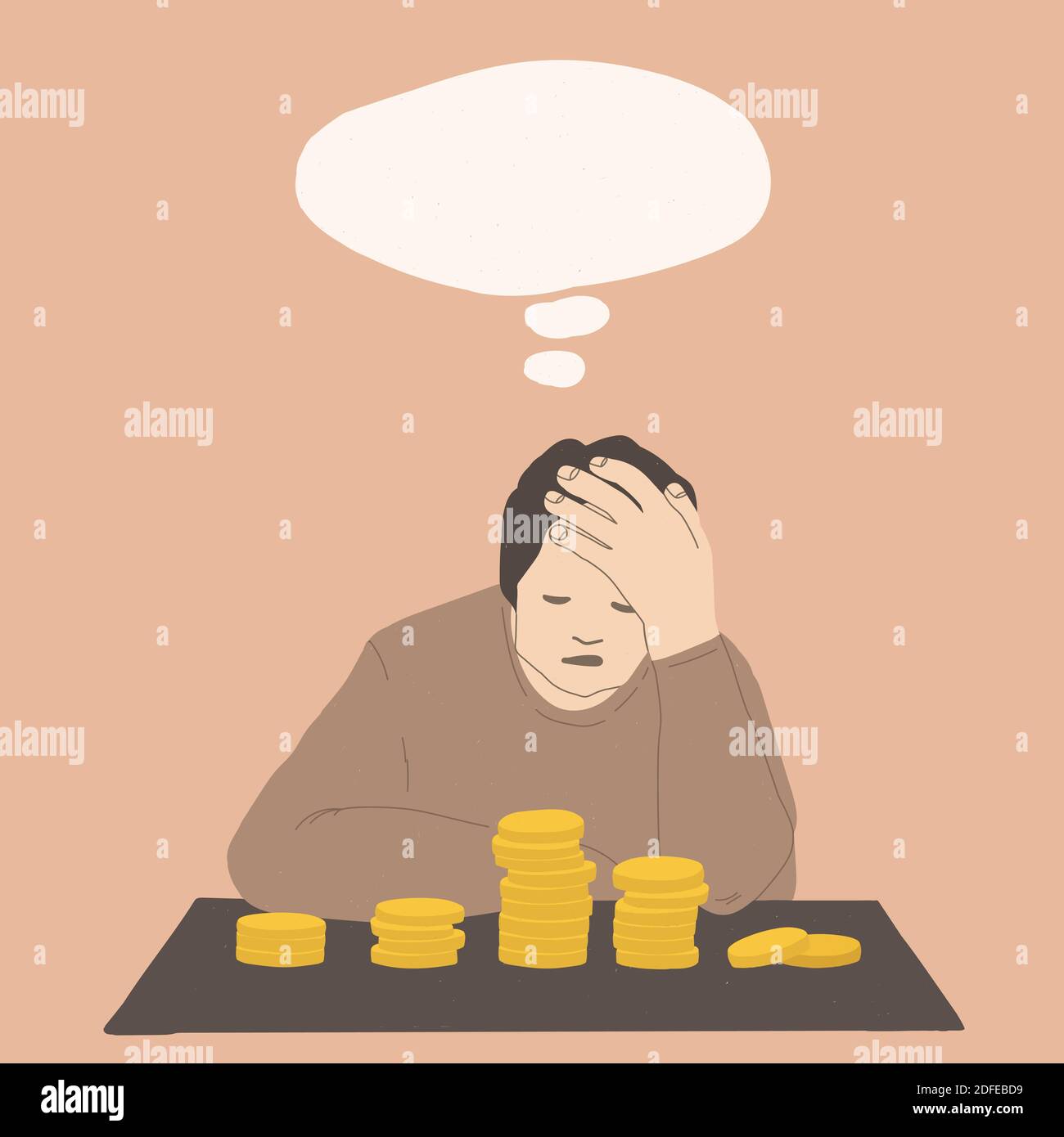 Trouble difficulties Stock Vector Images - Alamy