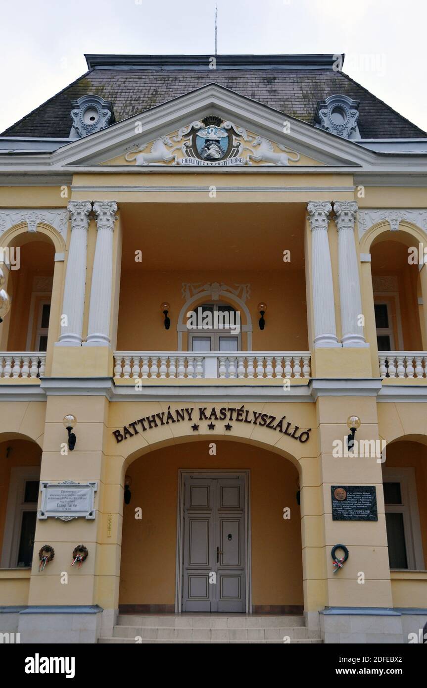 Batthyányi Castle, Zalacsány, Zala County, Hungary, Magyarország ...