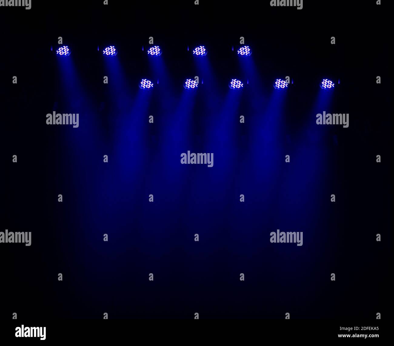 Theater lights spotlights over the stage, texture background for design ...