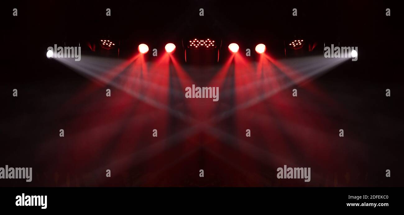 Abstract texture background for design. Stage light and smoke on stage ...