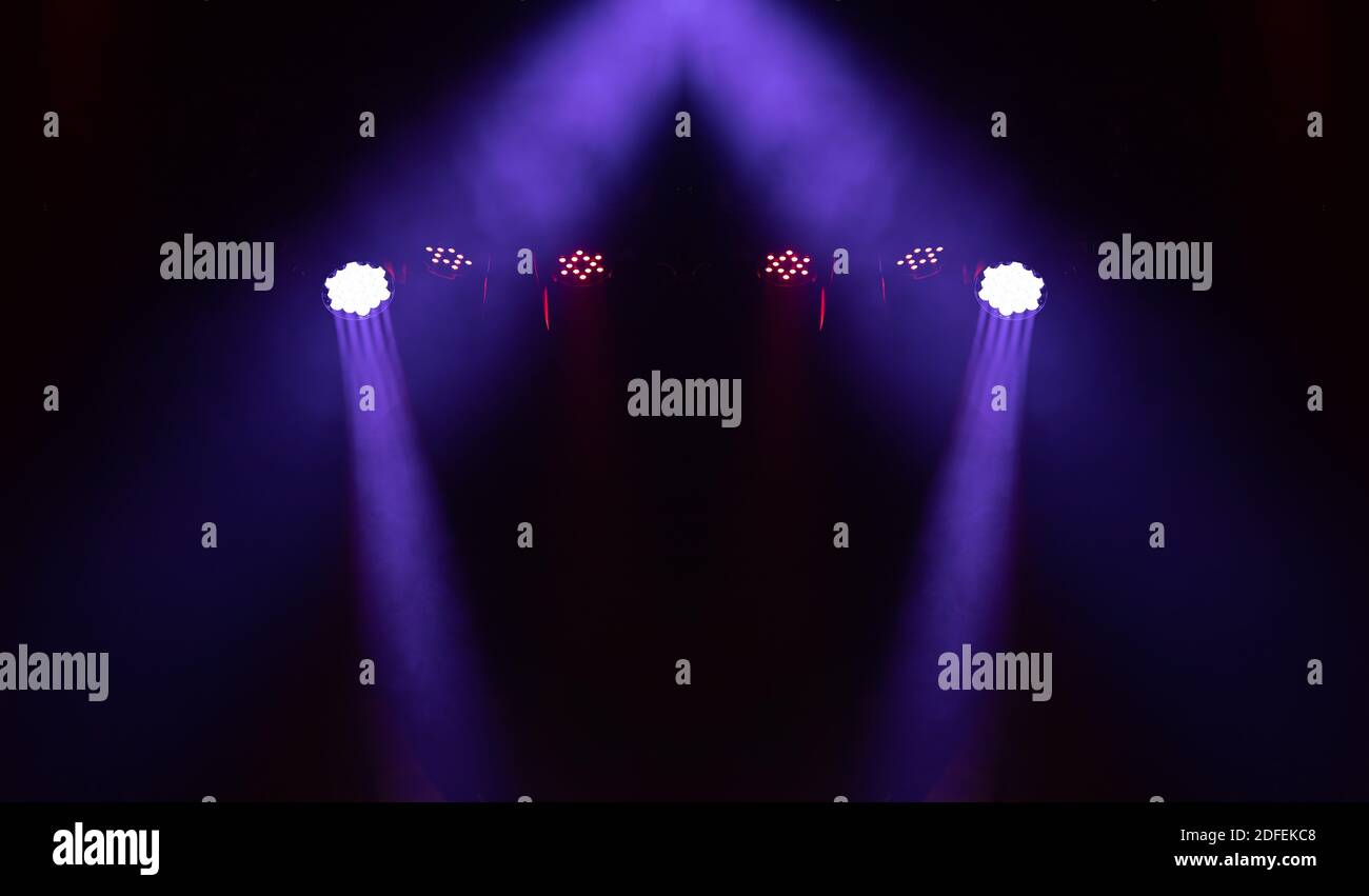 Abstract texture background for design. Stage light and smoke on stage ...