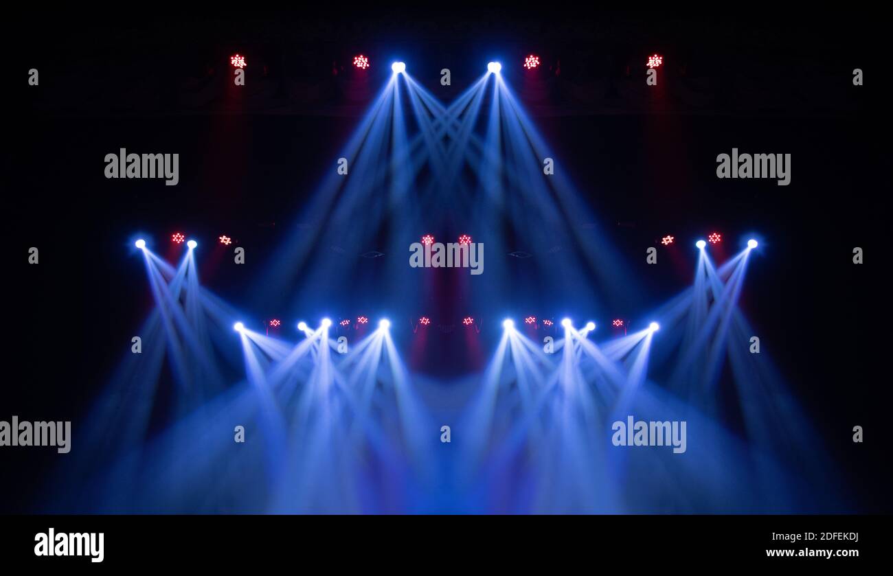 Abstract texture background for design. Stage light and smoke on stage ...