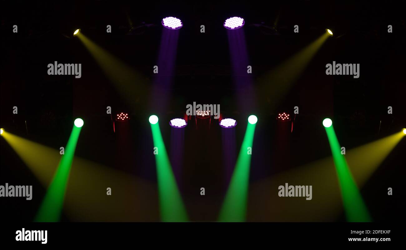 Abstract texture background for design. Stage light and smoke on stage ...