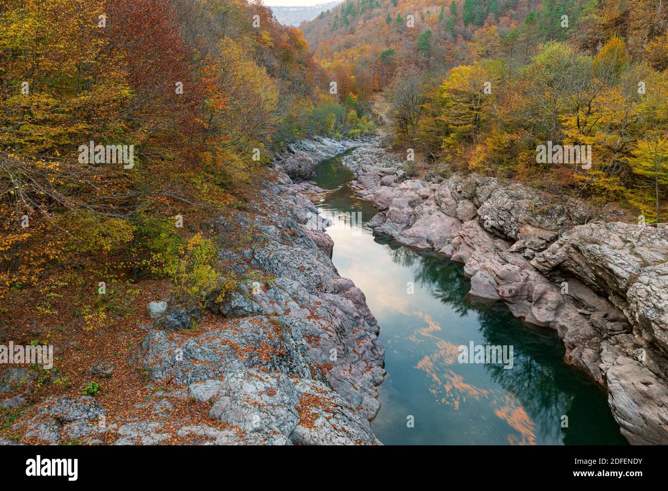 The Belaya river is the largest river in the Republic of Adygea in ...