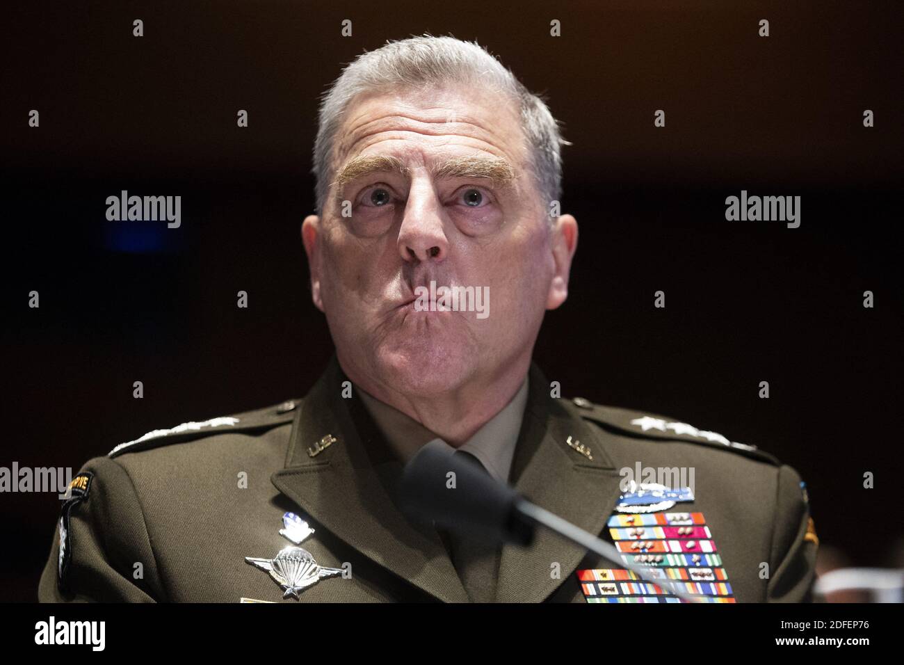 Us general mark milley hi-res stock photography and images - Alamy