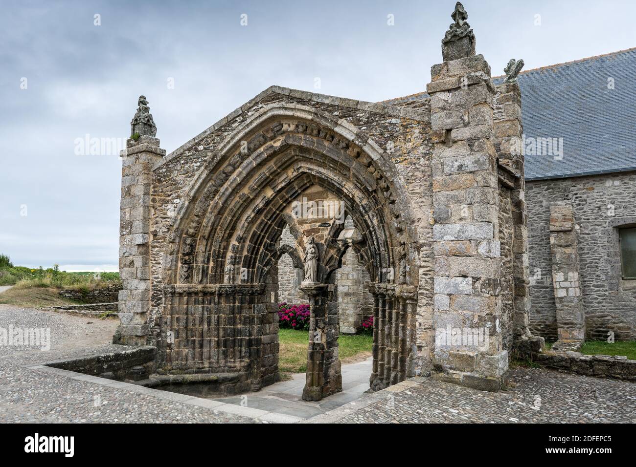 Monastery Saint Mathieu, Brittany, France, Europe Stock Photo - Alamy