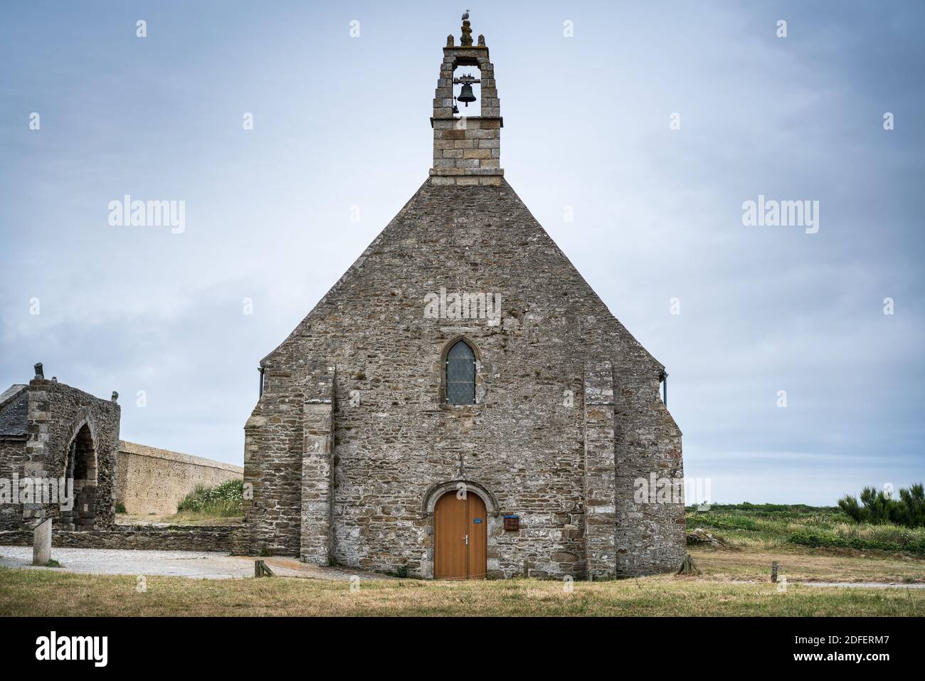 Monastery Saint Mathieu, Brittany, France, Europe Stock Photo - Alamy