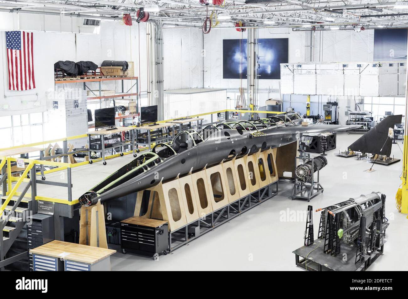 The XB-1 is a 1:3 scale prototype of Boom's supersonic jet Overture and ...