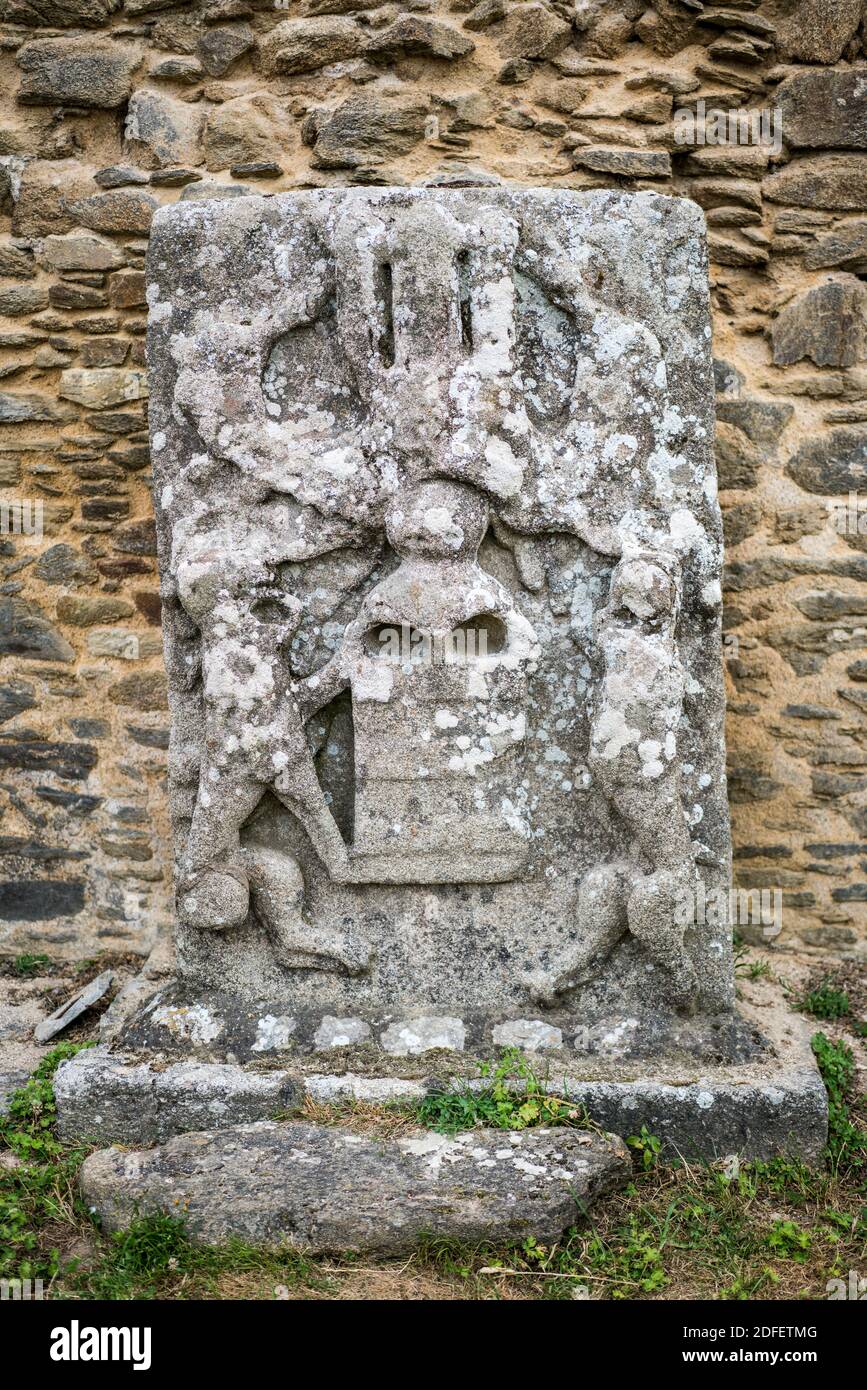 Monastery Saint Mathieu, Brittany, France, Europe Stock Photo - Alamy
