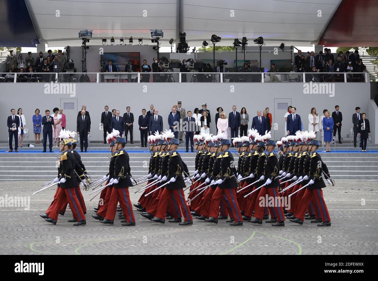Annual bastille day military ceremony hi-res stock photography and ...