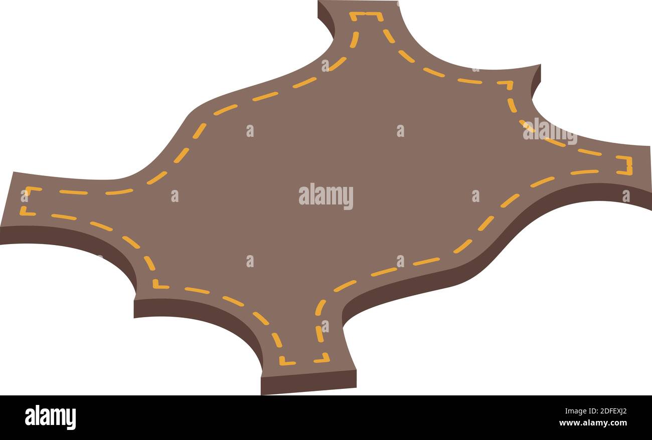 Clothing repair leather icon. Isometric of clothing repair leather ...