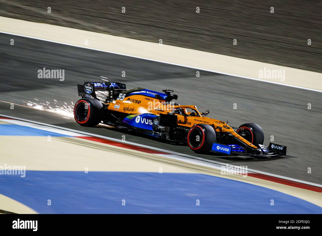 55 SAINZ Carlos (spa), McLaren Renault F1 MCL35, action during the ...