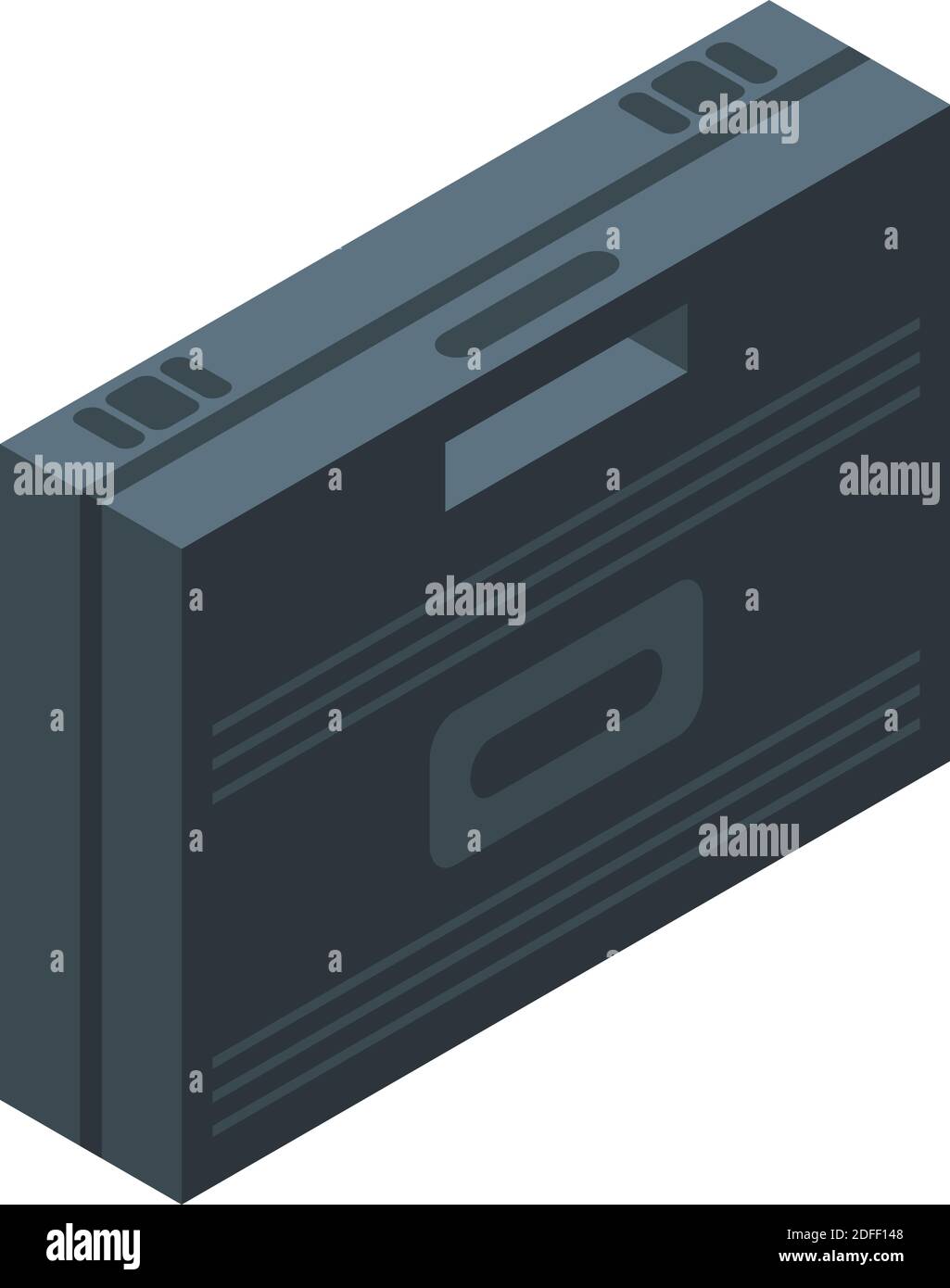 Bicycle repair tool box icon. Isometric of bicycle repair tool box ...
