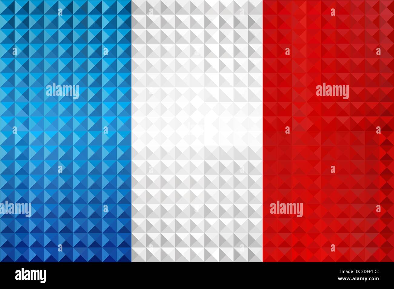 Geometric flag of the Switzerland - Illustration, Three dimensional ...