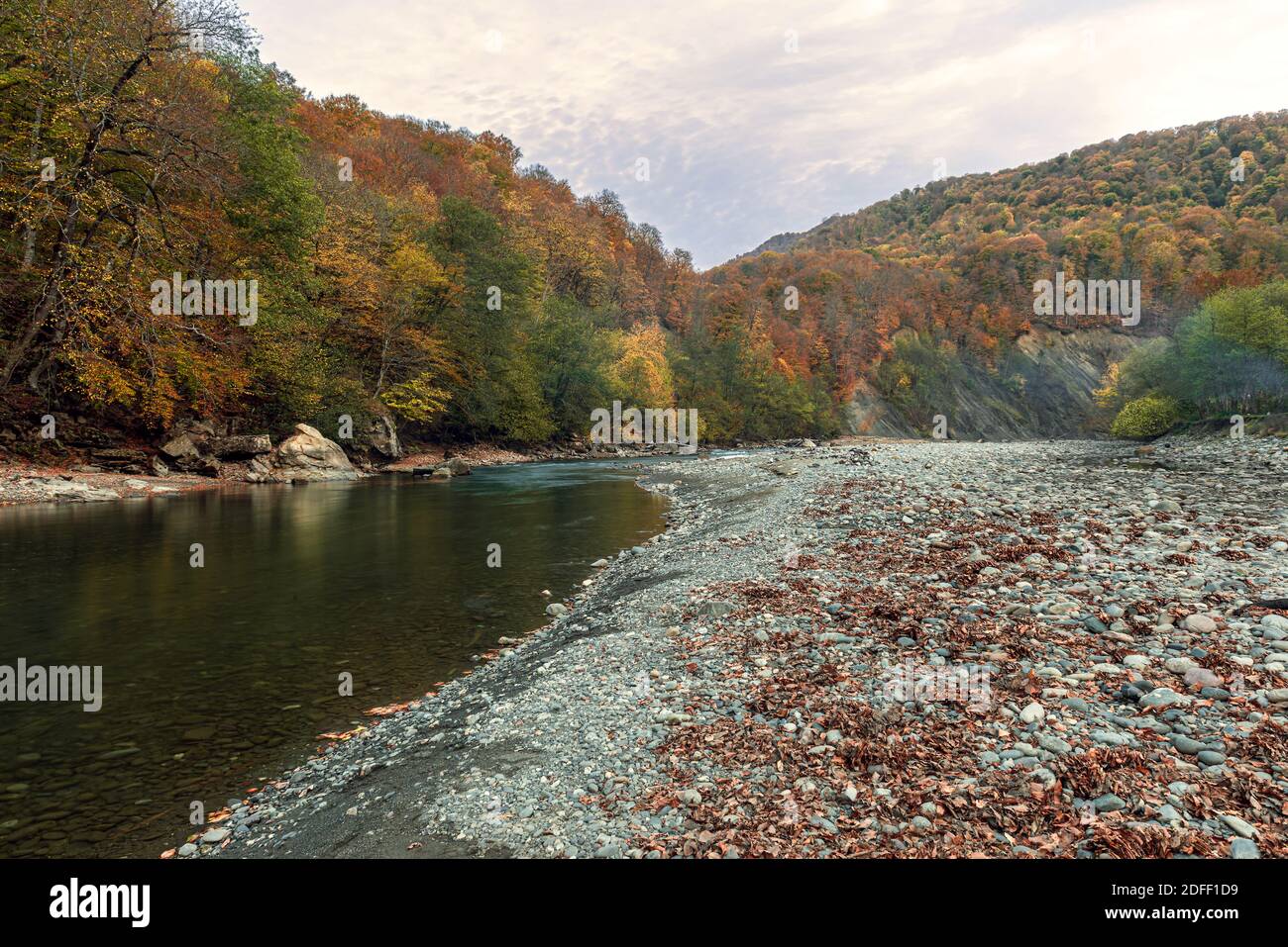 The Belaya river is the largest river in the Republic of Adygea in ...