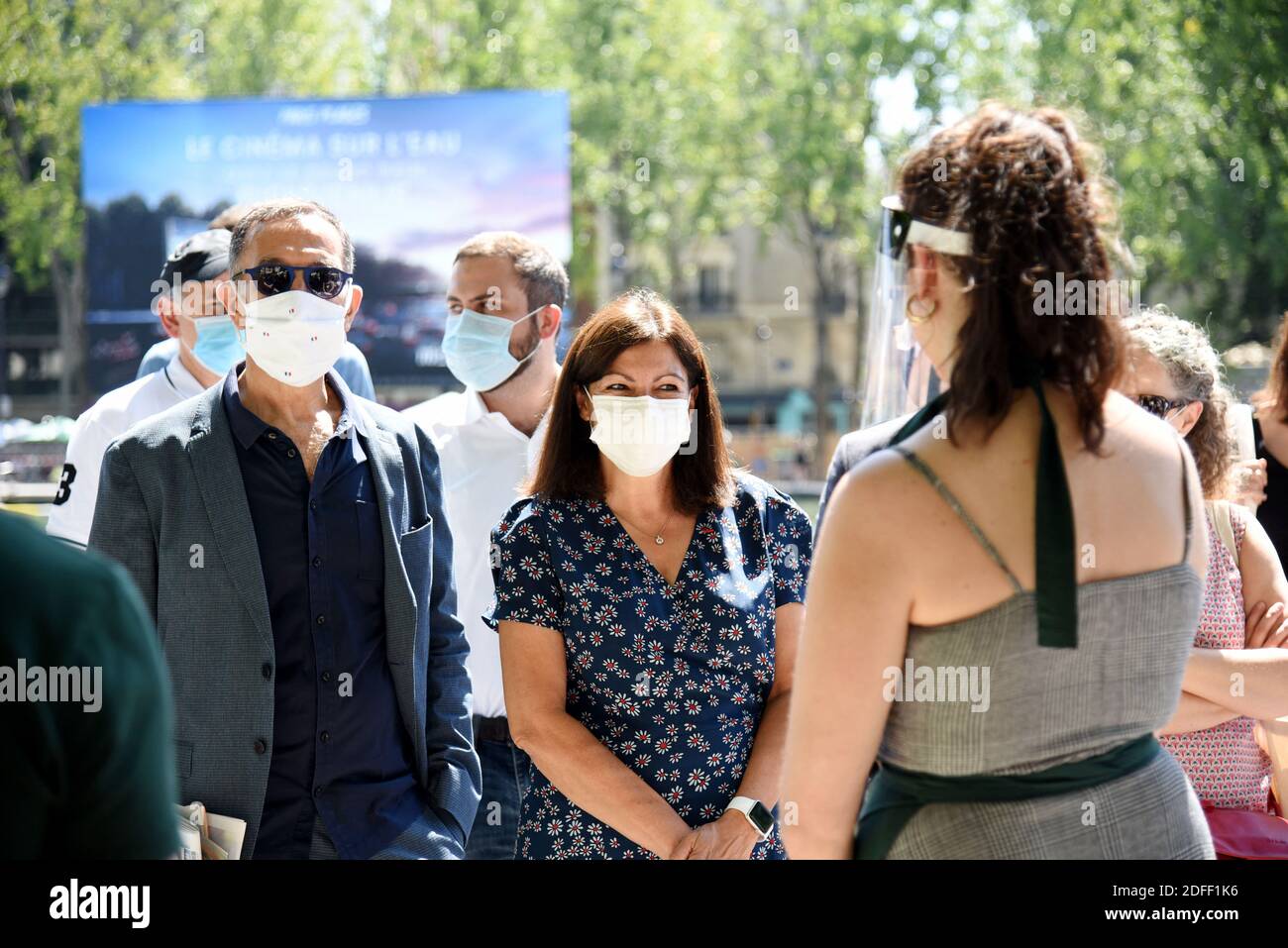 Mayor of Paris, Anne Hidalgo Inaugurates Paris Plage at Bassin de la ...