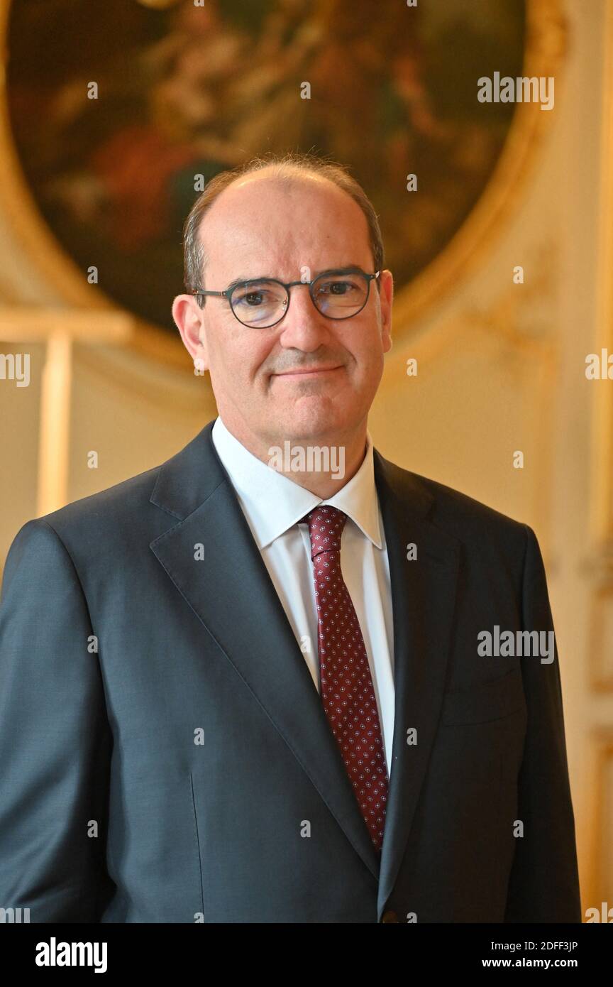 PM Jean Castex poses for pictures on July 6, 2020 at the Hotel de ...