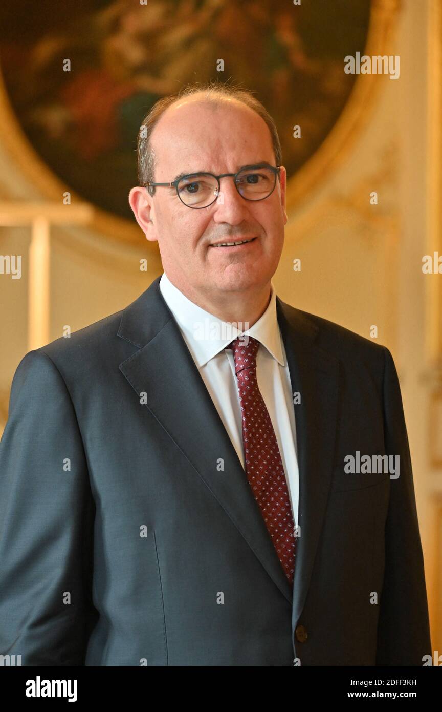 PM Jean Castex poses for pictures on July 6, 2020 at the Hotel de ...