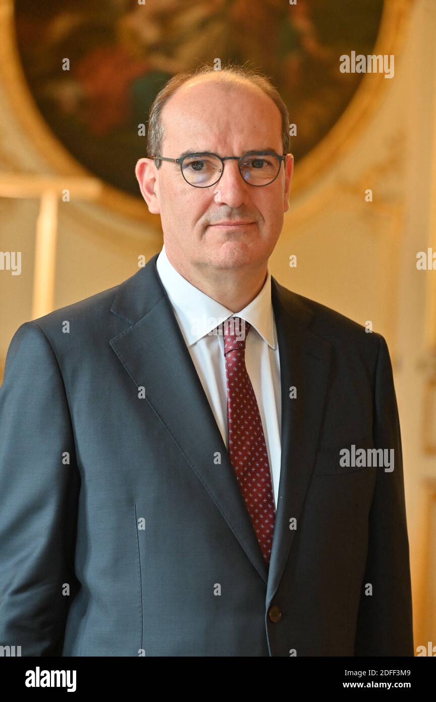 PM Jean Castex poses for pictures on July 6, 2020 at the Hotel de ...