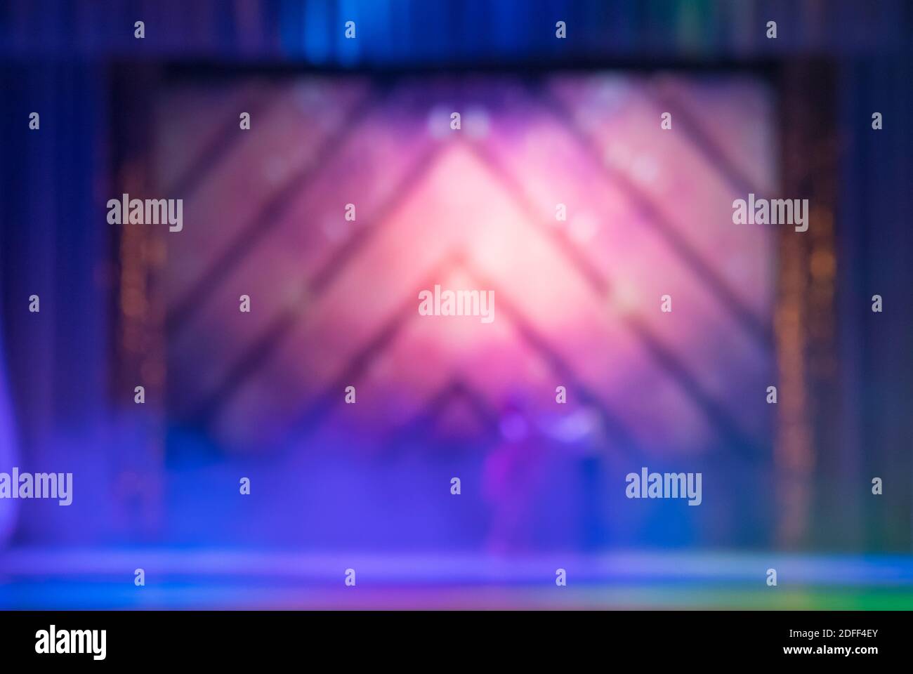 Background for design, blur texture, actors on stage Stock Photo - Alamy