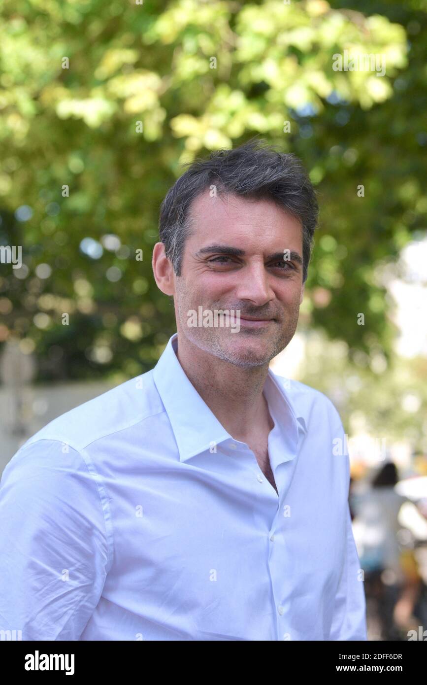 Actor Gil Alma (Nos Chers Voisins, Vilaine) poses for pictures while in ...