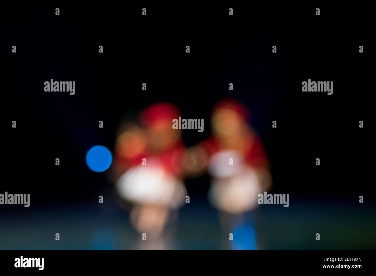 Texture blur scene multicolored lights and smoke in concert with ...