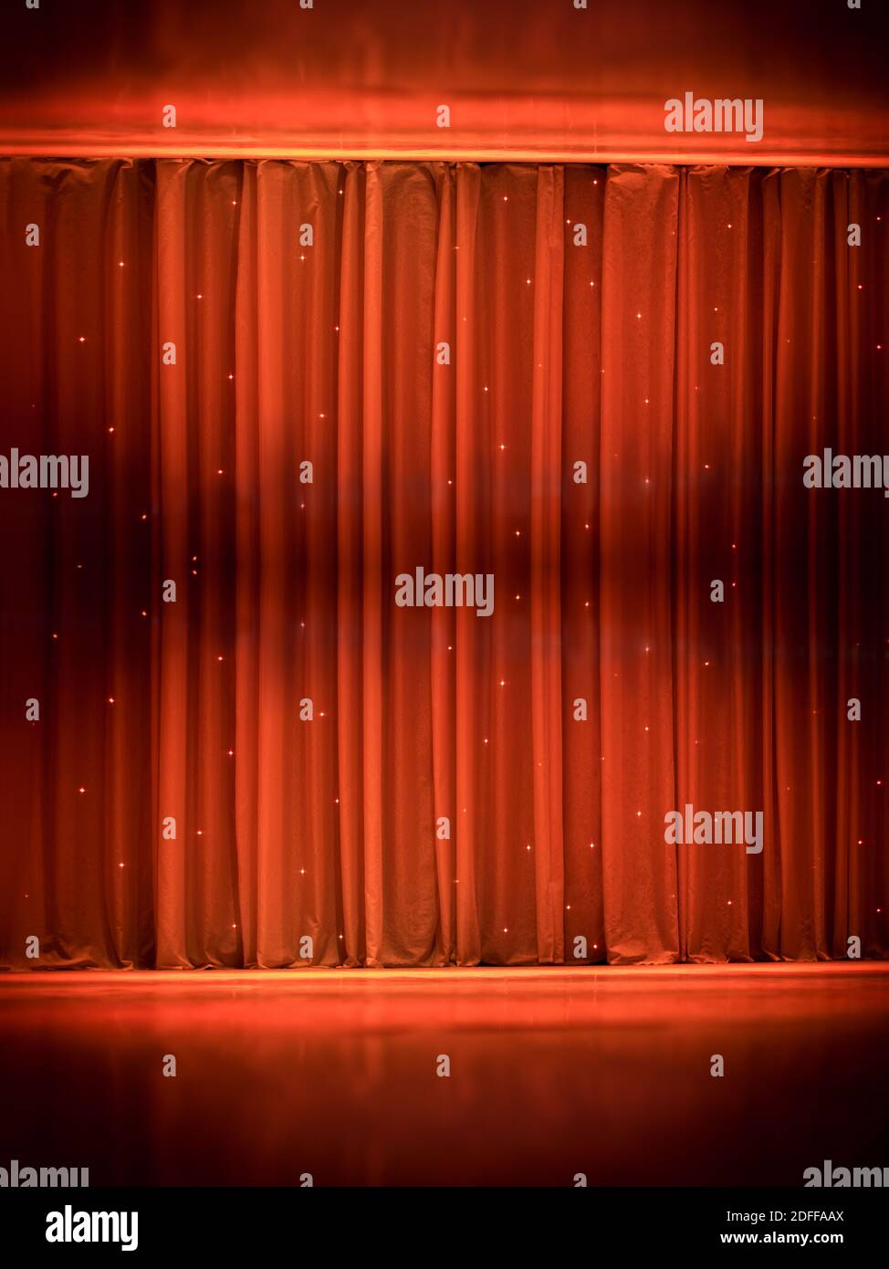 scene, a curtain theater Stock Photo - Alamy