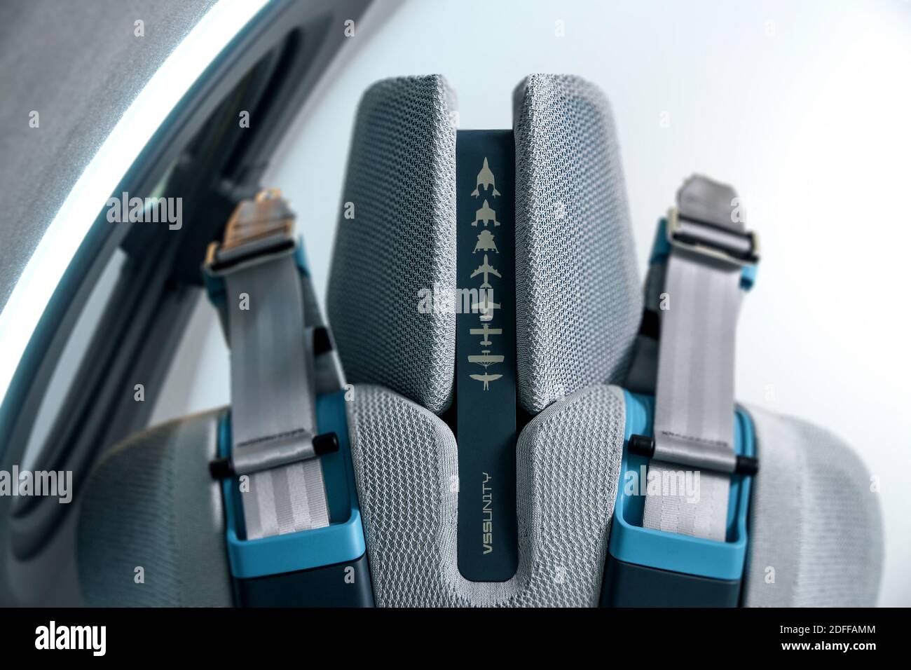Hand out photo of Virgin Galactic Seat Back Detailing . Virgin Galactic ...