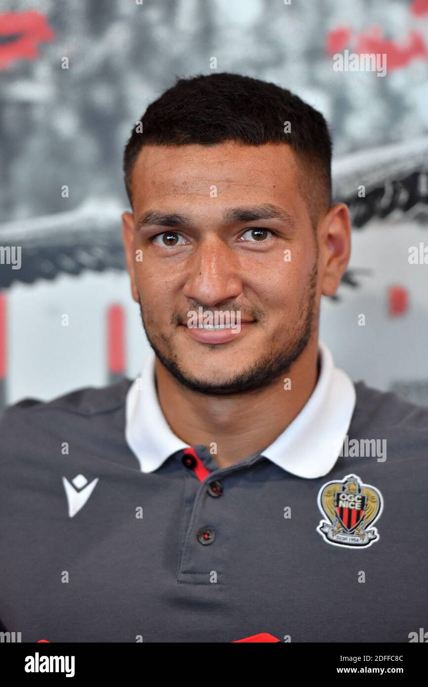 Rony Lopes during a press conference to announce Rony Lopes as new OGC ...