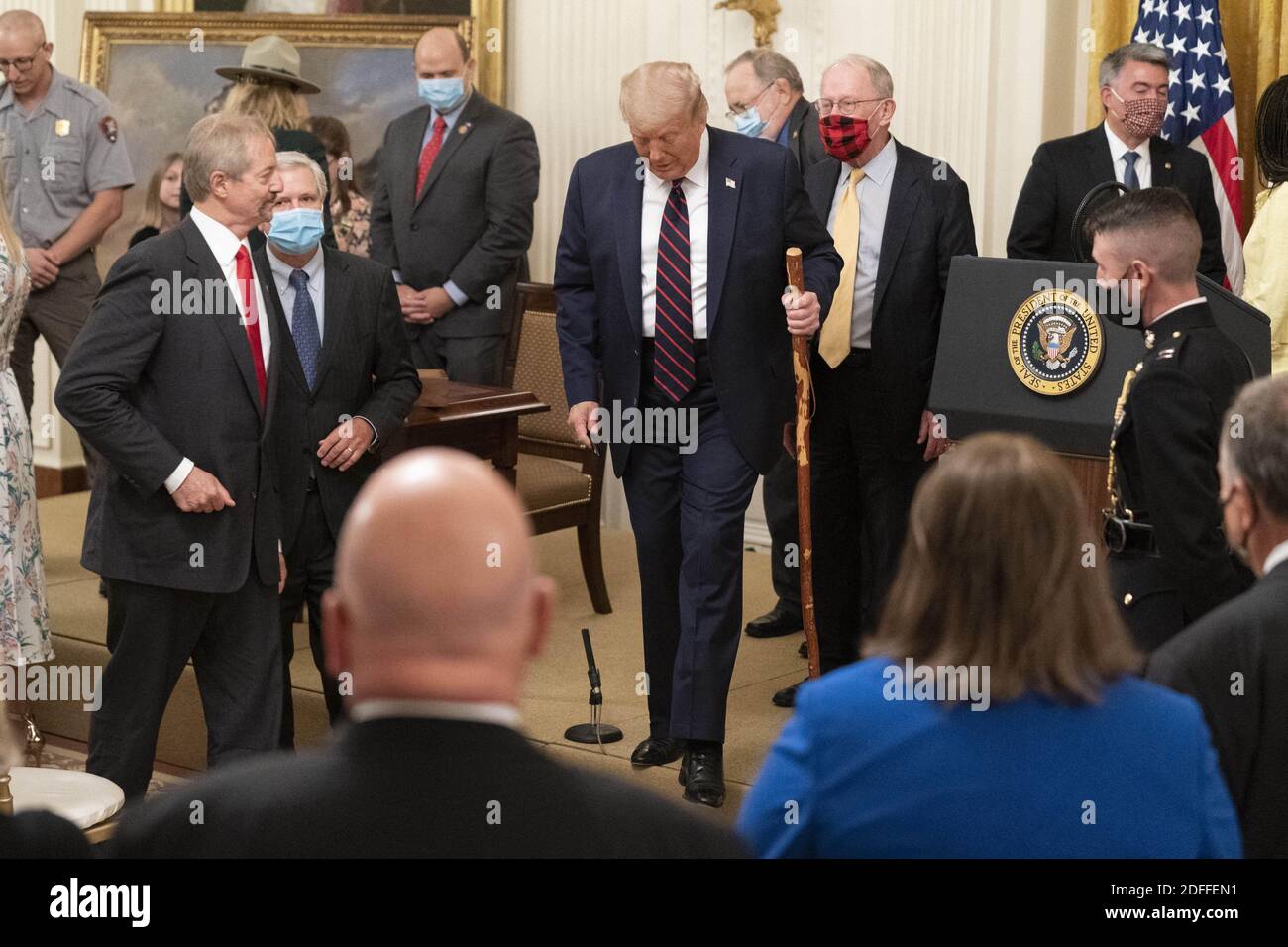 August 4, 2020 - Washington, DC, United States: United States President ...