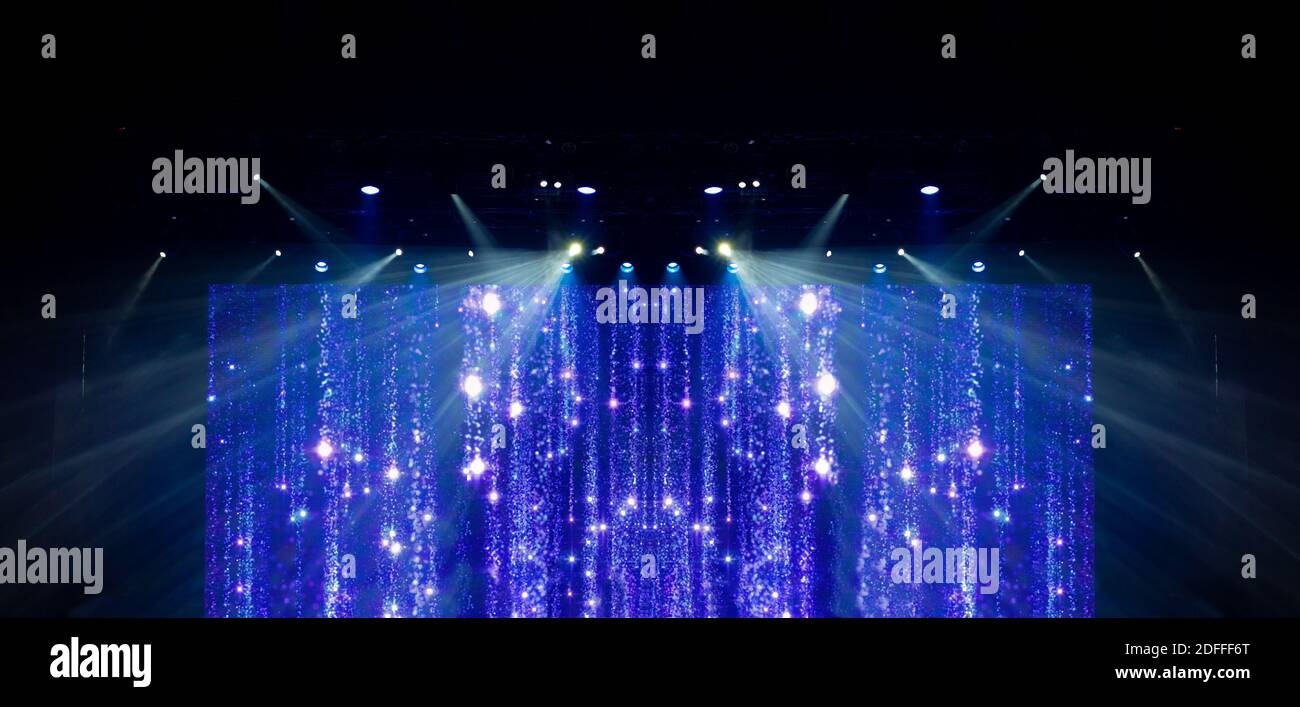 Abstract texture background for design. Stage light and smoke on stage ...