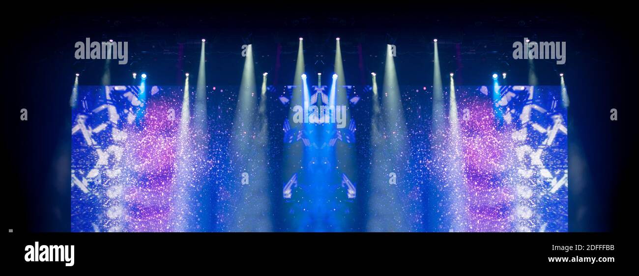 Abstract texture background for design. Stage light and smoke on stage ...