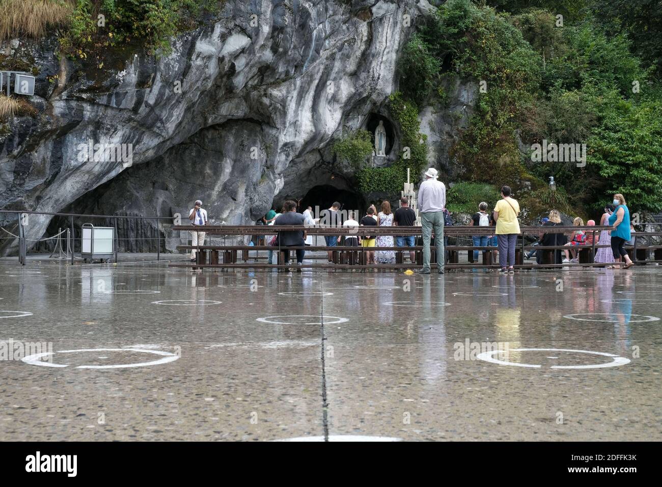 Lourdes water fountain hi-res stock photography and images - Alamy