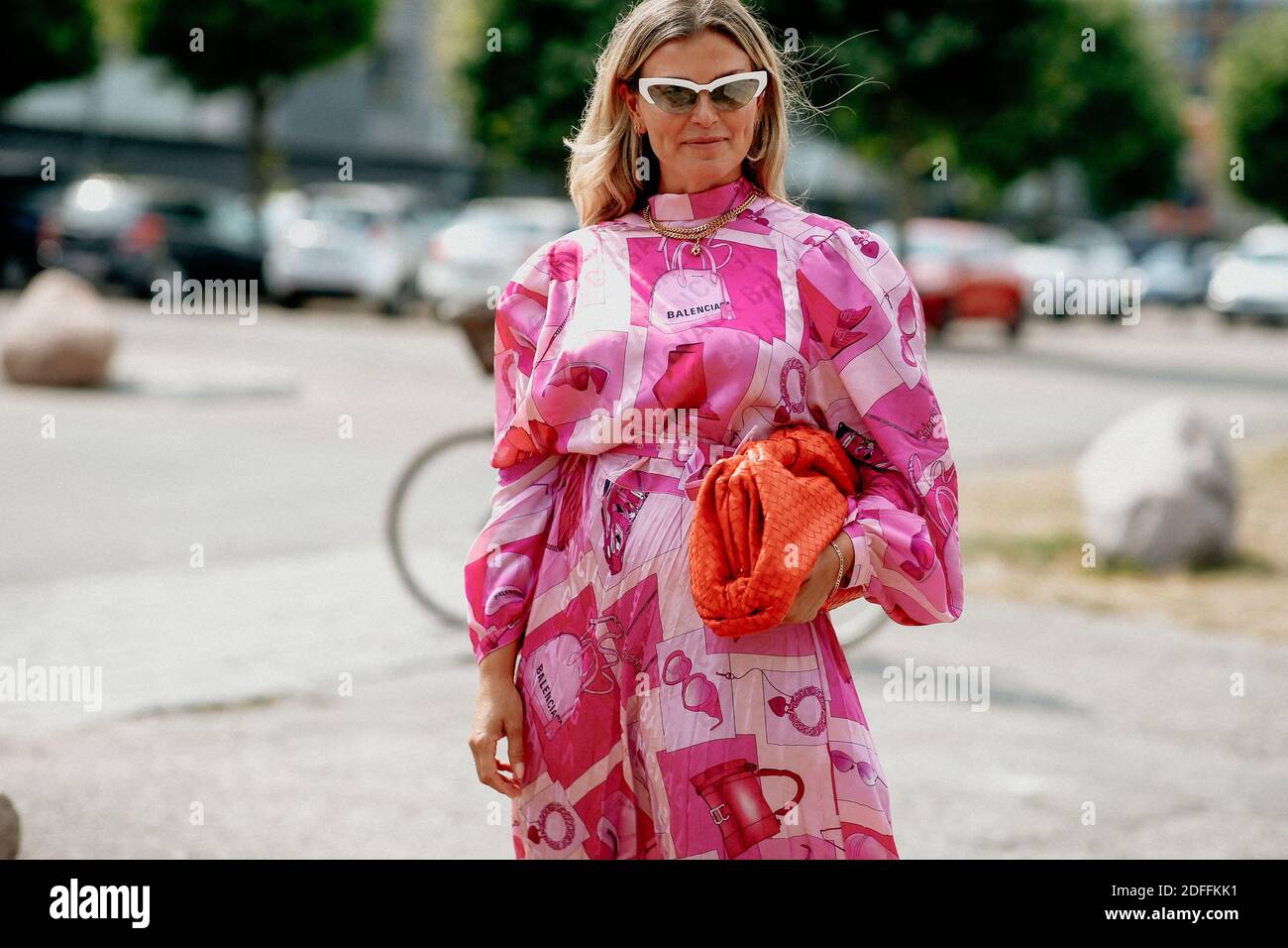 Street style, Janka Polliani arriving at Mark Kenly Domino Tan Spring ...