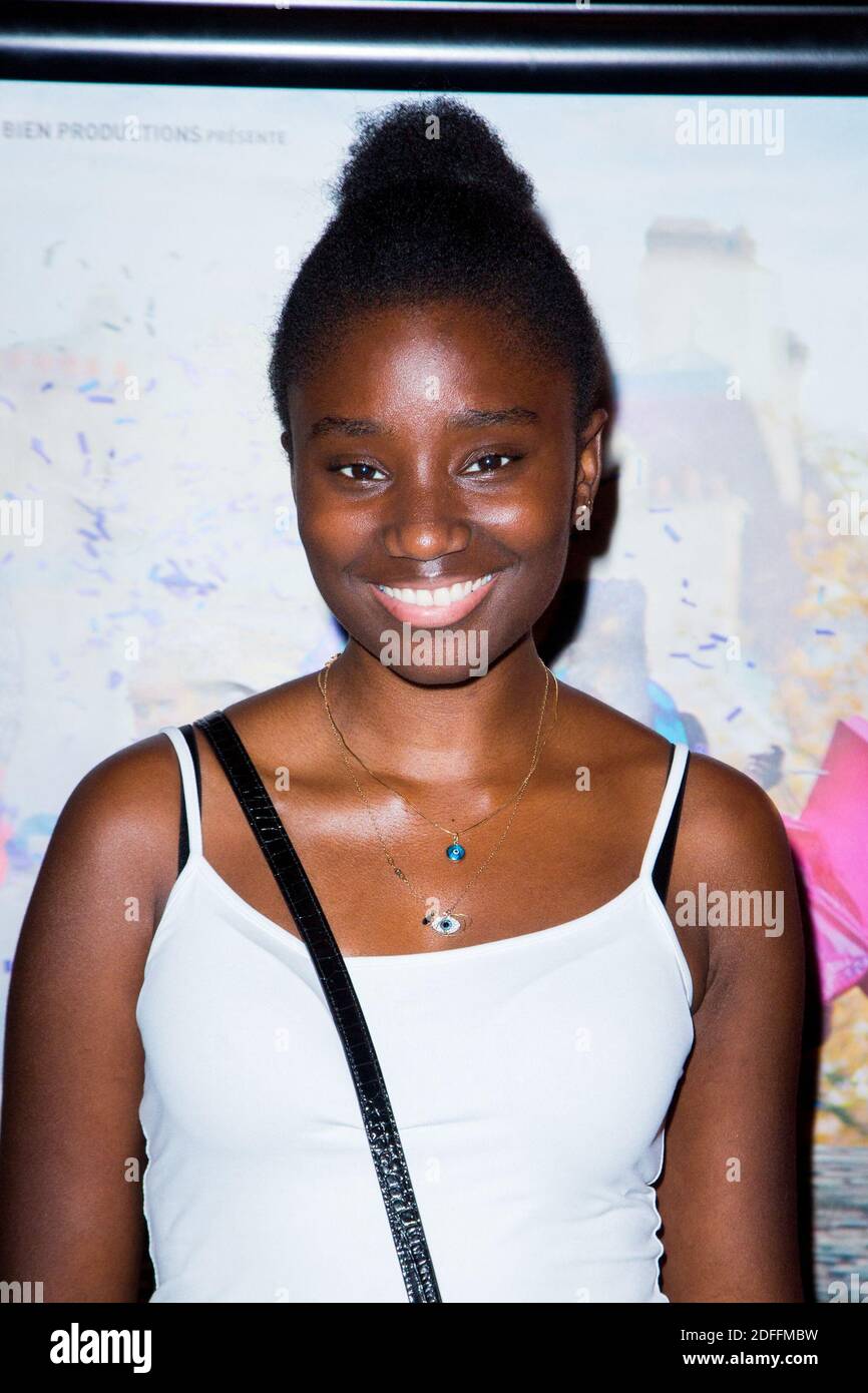 Karidja Toure attends Mignonnes film premiere at Gaumont Parnasse on ...
