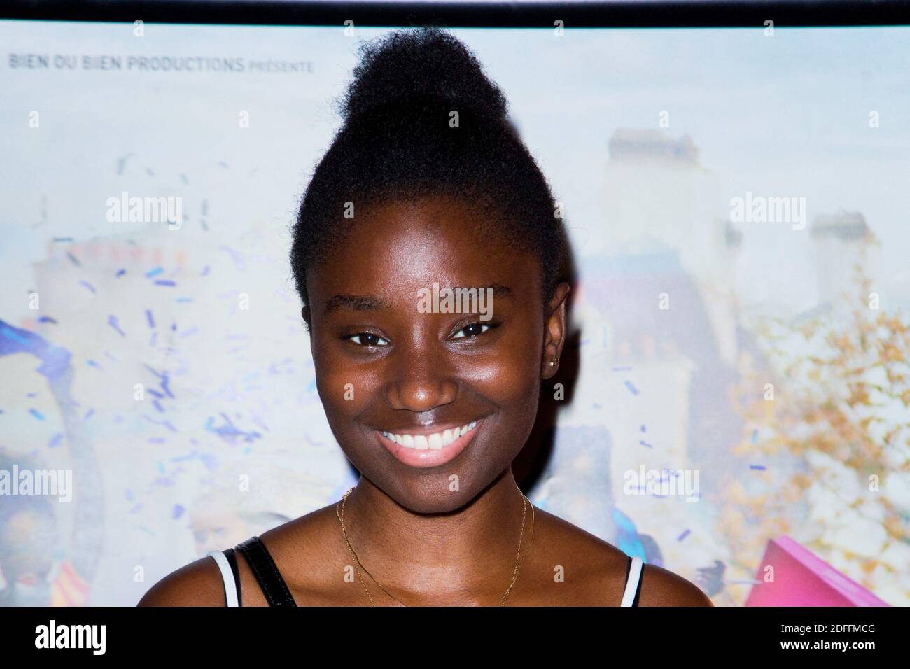 Karidja Toure attends Mignonnes film premiere at Gaumont Parnasse on ...