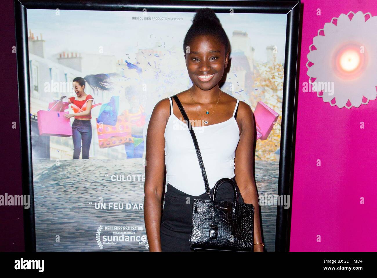 Karidja Toure attends Mignonnes film premiere at Gaumont Parnasse on ...