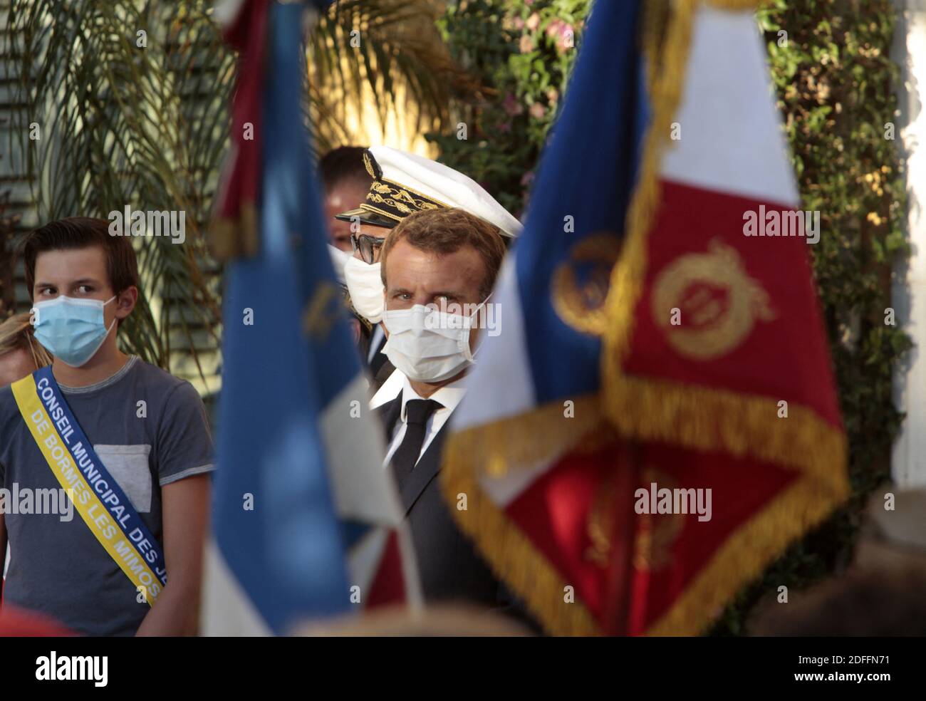French President Emmanuel Macron marks the 76th anniversary of the ...