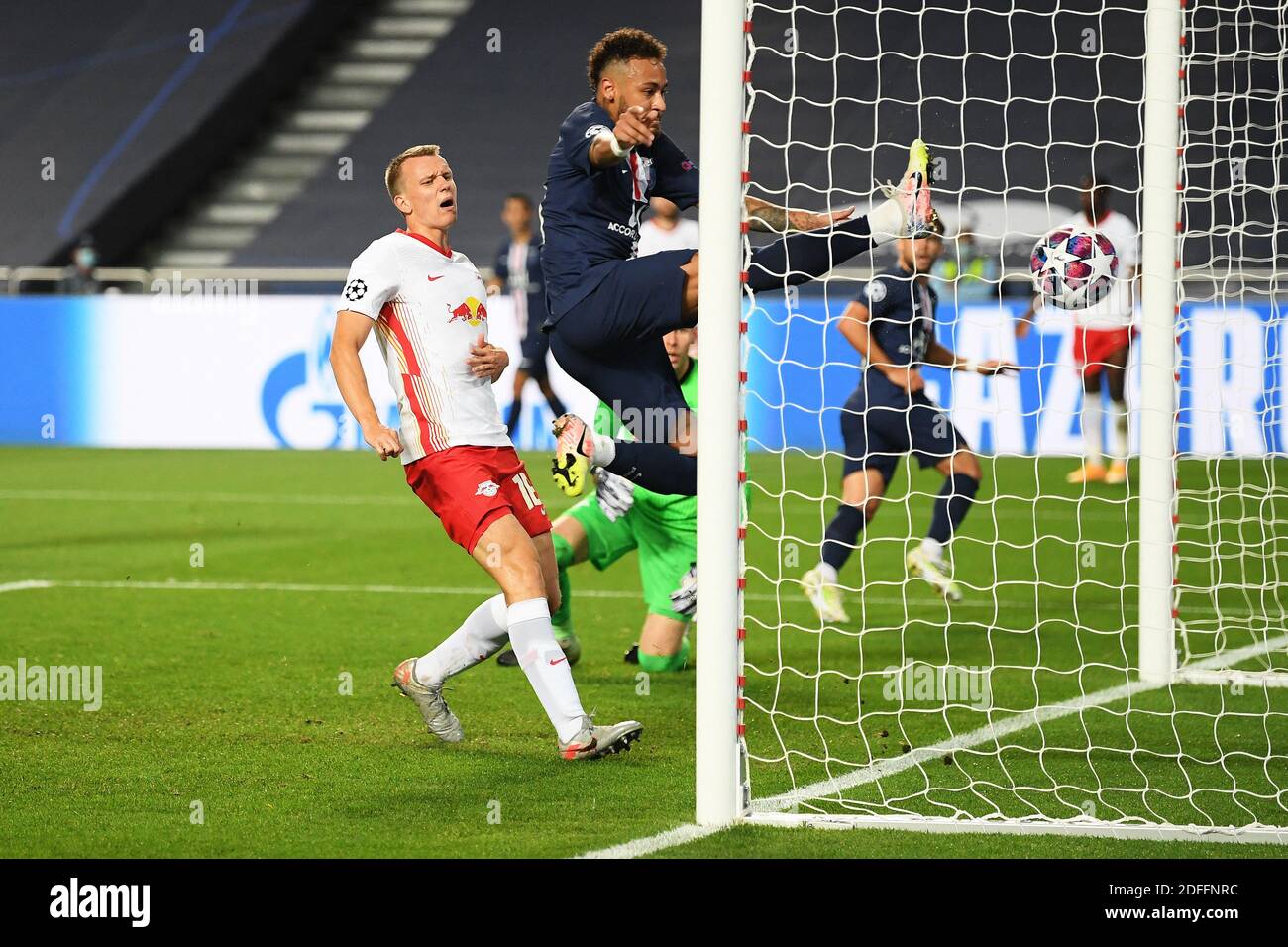 Handout. Editorial Use Only. Neymar of Paris Saint-Germain attempts to ...