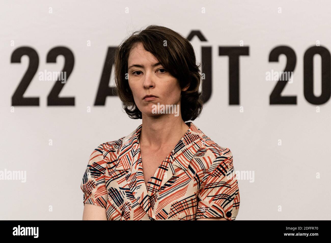 Alice Desbiolles, doctor and epidemiologist, attends Europe Ecologie ...