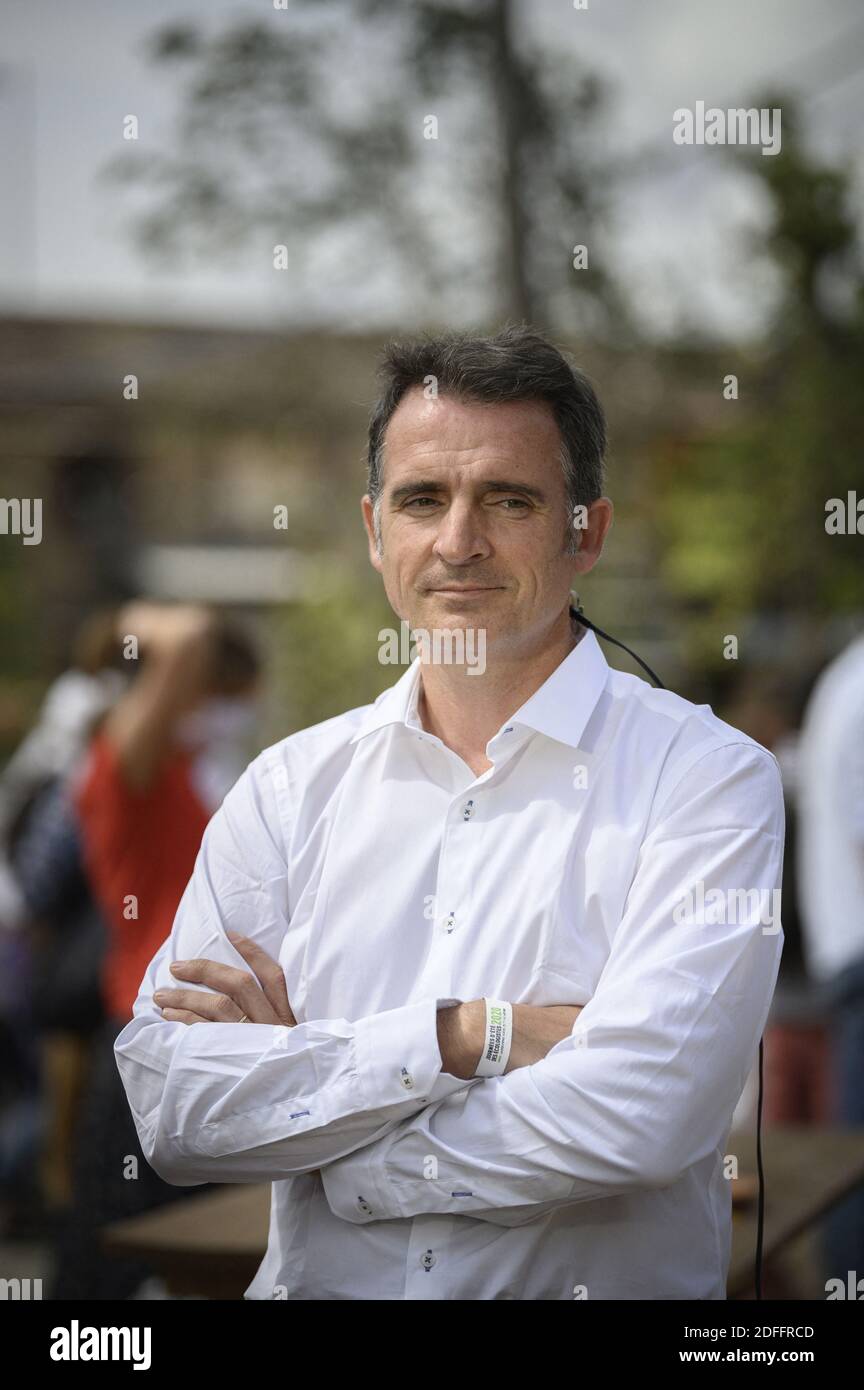 Eric Piolle during Europe Ecologie Les Verts (EELV) ecologist party's ...