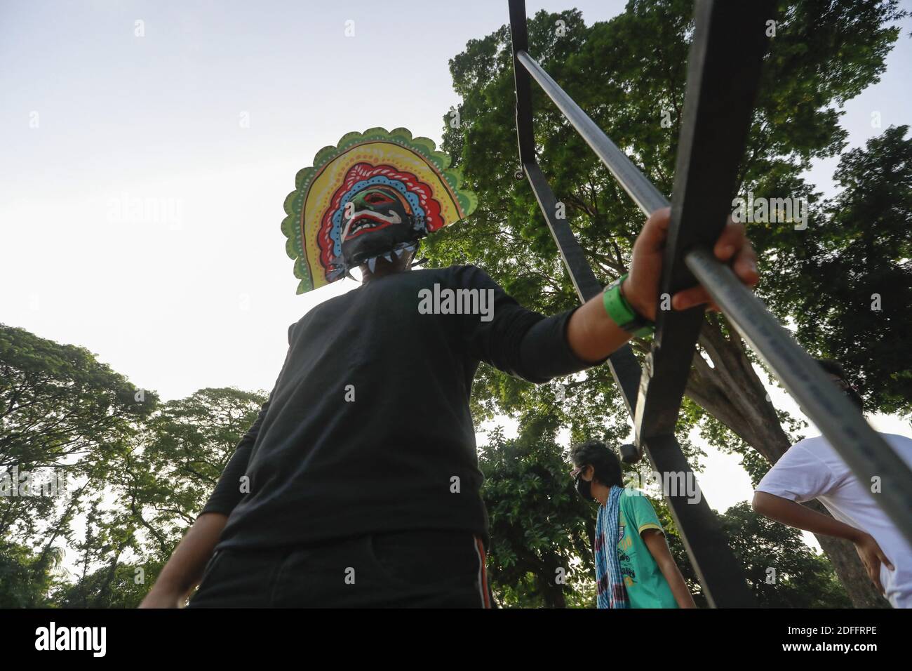Artists and activists from different arena join in a protest demanding ...