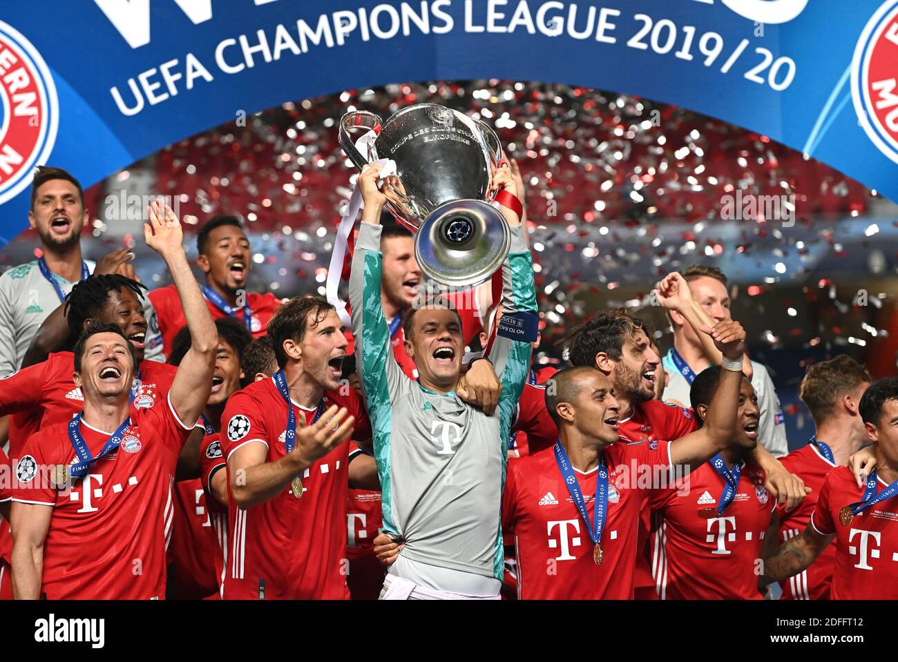 Handout. Editorial Use Only. Manuel Neuer, captain of FC Bayern Munich ...