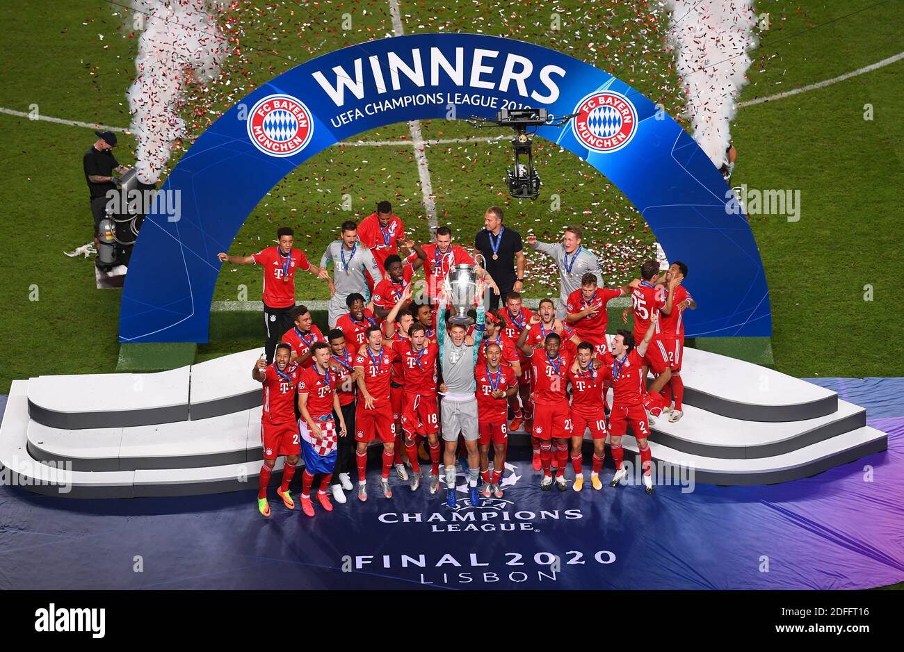 Handout. Editorial Use Only. Manuel Neuer, captain of FC Bayern Munich ...