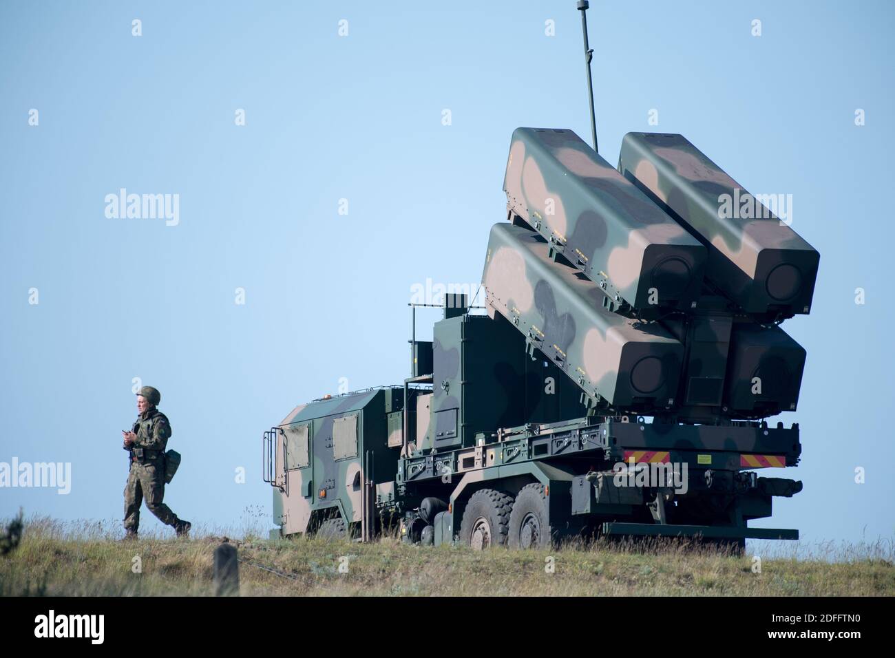 An anti-ship and land-attack missile Naval Strike Missile (NSM ...